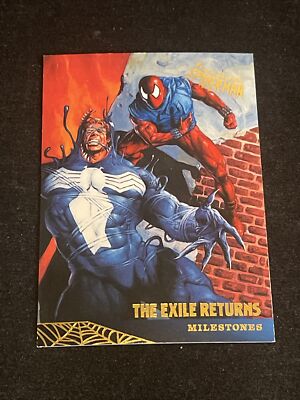 1995 Fleer Ultra Spider-Man FUSM Base #094 #94 THE EXILE RETURNS Single ...