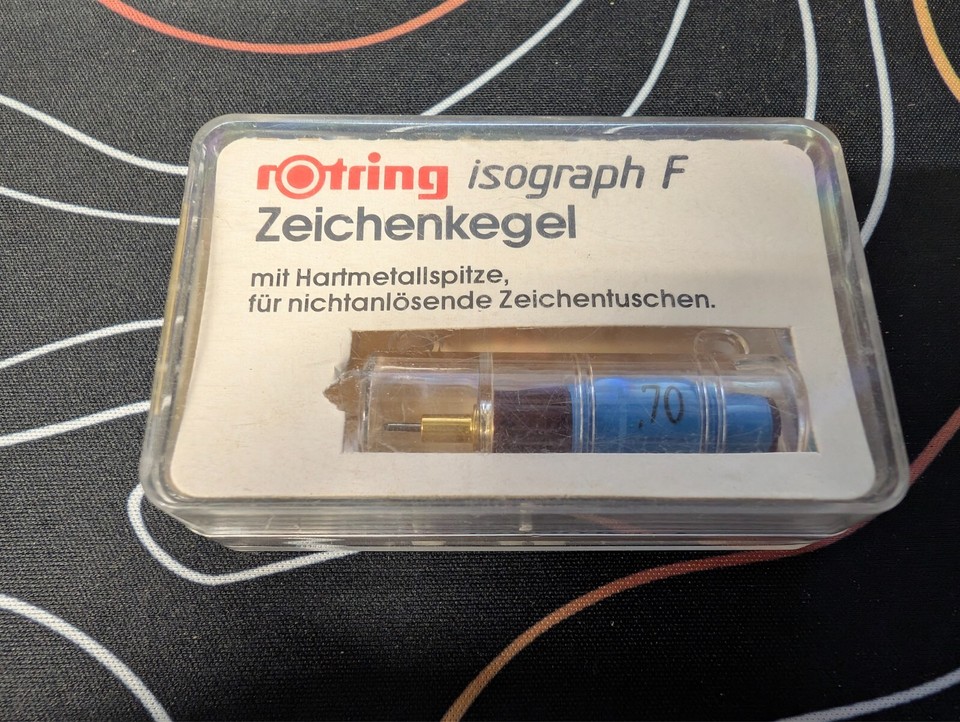 Rotring Isograph F Technical Drawing Pen Nib Brand New Various Sizes ...