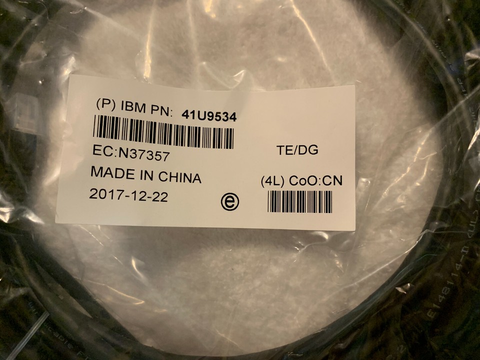 IBM 41U9534 HMC Cable 50Ft RJ-45 Network Cable | eBay