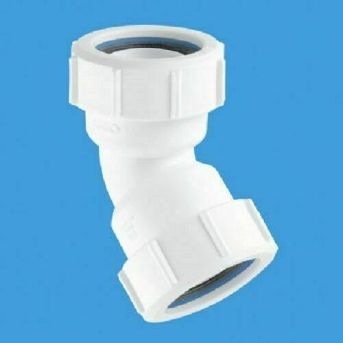 32mm & 40mm Waste Pipe Fittings 45 & 90 Elbow, Straight, Swept Tee ...