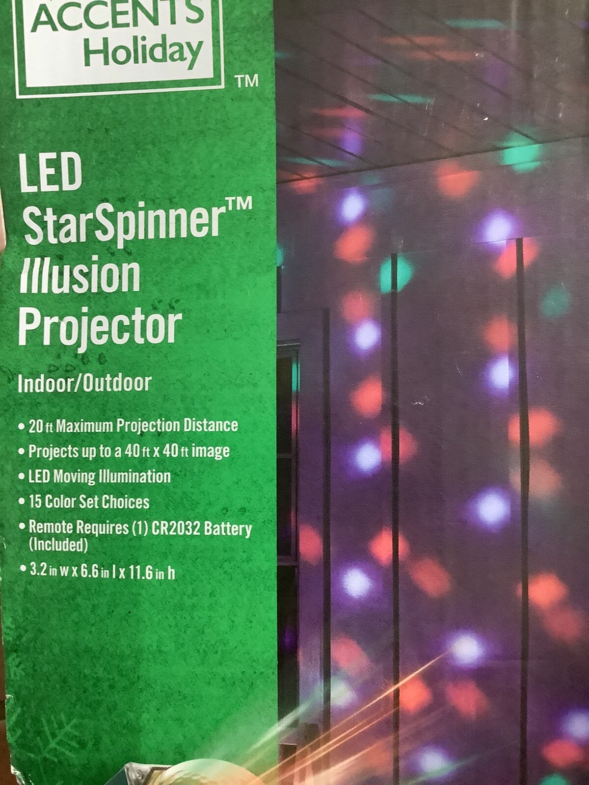 led starspinner illusion projector christmas light show | eBay