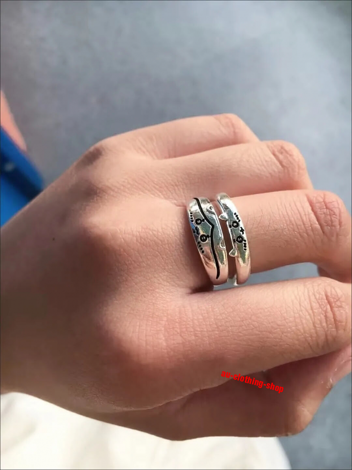 Anime Chiikawa Cosplay Cute Ring Adjustable Opening Ring Decor Gift | eBay
