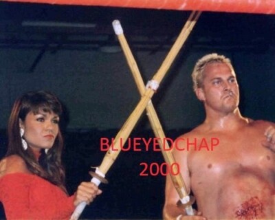 NANCY BENOIT & SANDMAN WRESTLER 8 X 10 WRESTLING PHOTO ECW WCW | eBay