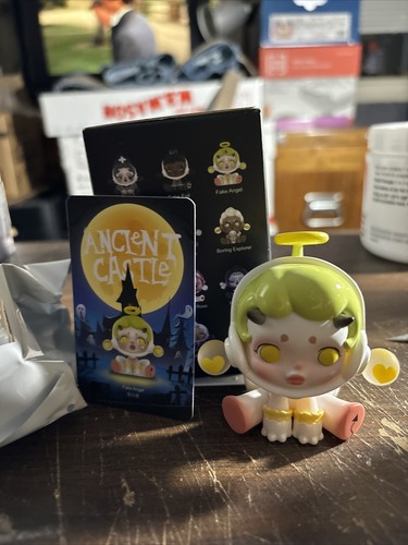 POP MART x SKULLPANDA ANCIENT CASTLE SKULLPANDA Fake AngelREAD | eBay