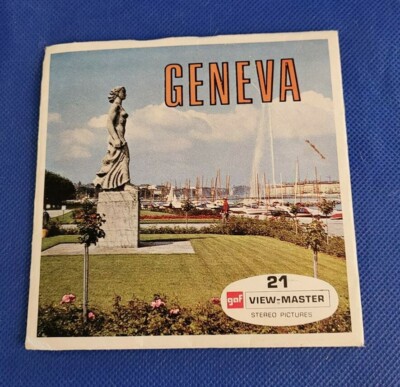 Vintage Gaf C141 E Geneva Switzerland view-master 3 Reels Packet Set | eBay