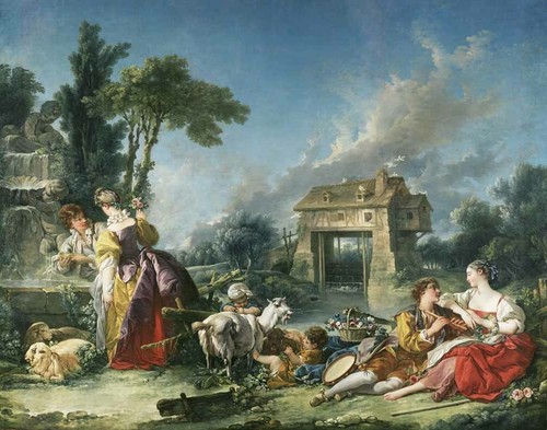 Francois Boucher The Cherub Harvesters Canvas Print 16 x 20 # 6139 | eBay