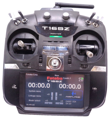 Futaba T16SZ Transmitter FASSTest FASST T-FHSS & S-FHSS Mode 1 boxed ...