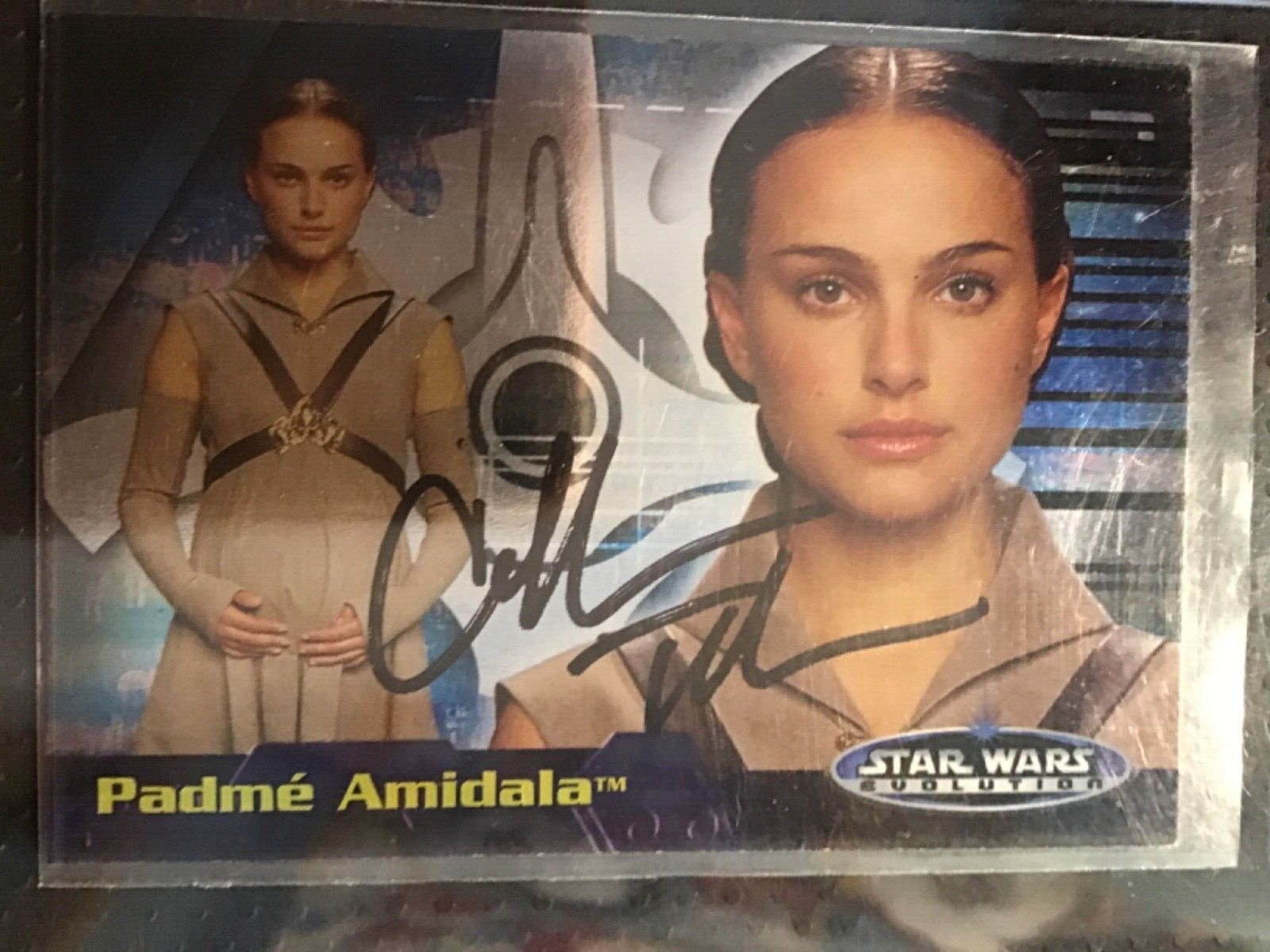 STAR WARS CARD # 47 AUTOGRAPH & HARD SIGNED NATALIE PORTMAN CGC | eBay