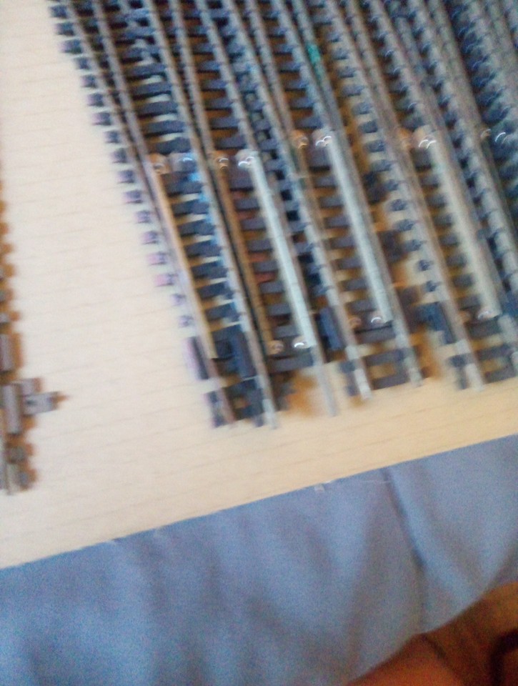 HO SCALE ATLAS #6 BRASS 7 LEFT & 8 RIGHT-HAND CUSTOM MANUAL SWITCHES ...