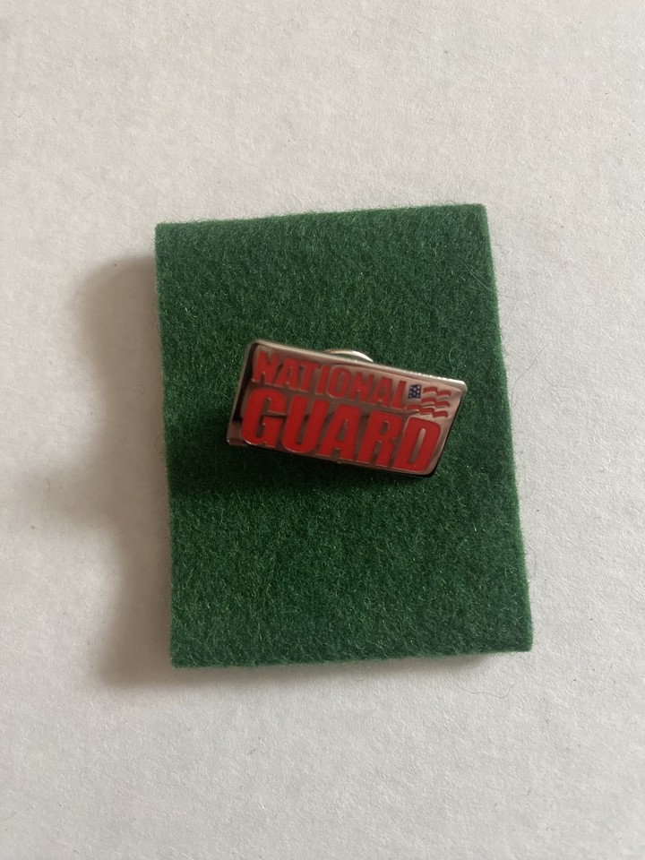 Cool Vintage US United States Army National Guard Lapel Pin Pinback ...