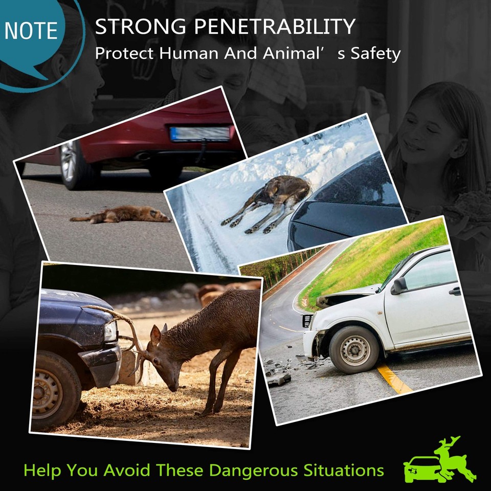 Deer Warning Whistles Device for Car, Save Deer Whistle Deer Horns with ...