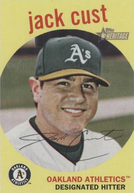 2008 Topps Heritage - Jack Cust #100 for sale online | eBay
