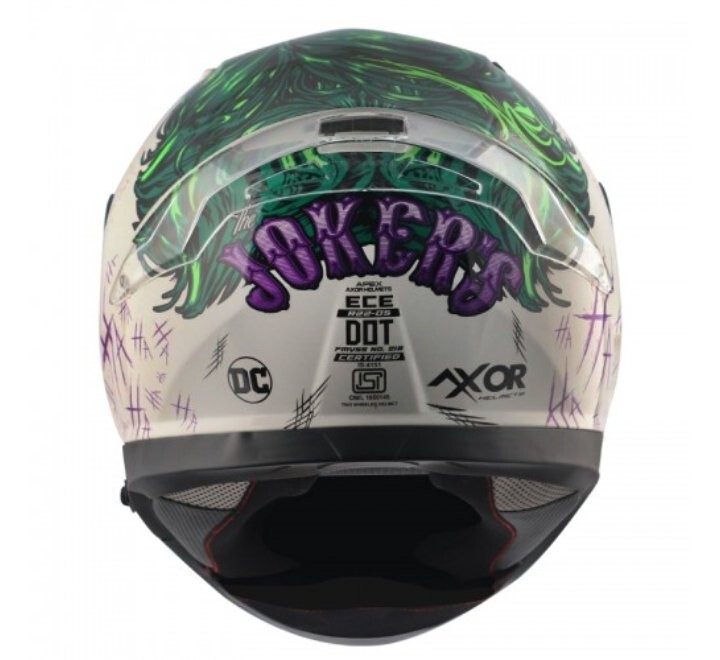 Motorcycle helmets full face Axor Apex Joker Edition | eBay