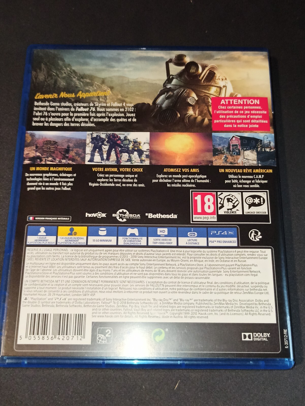 Fallout 76 PS4 NEUF comme neuf | eBay.de