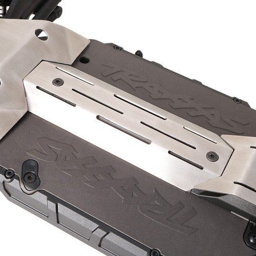 Stainless Steel Chassis Guard Skid Plate for Traxxas Mini Maxx RC ...