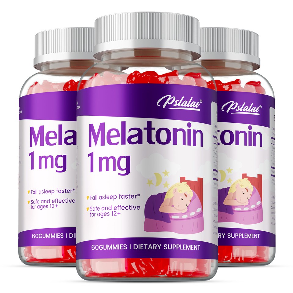Melatonin 1mg - Children's Sleep Gummies Help Healthy Sleep and Relieve ...