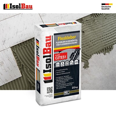Flexkleber Fliesenkleber 1-48 x 25kg Natursteinkleber Klebemörtel ...