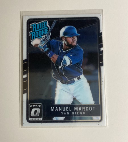 Manuel Margot 2017 Panini Donruss Optic Baseball Rated Rookie RC No 45 ...