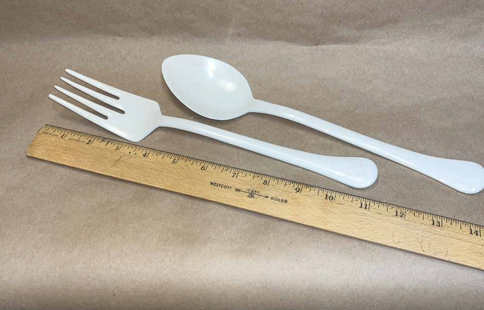 Williams Sonoma Fork And Spoon Enameled Serving Set | eBay
