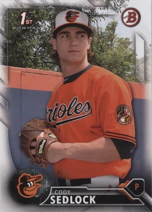 2016 Bowman Draft - Draft Picks Cody Sedlock #BD-46 (RC) for sale ...