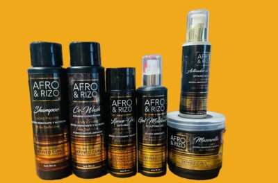 Full Set AFRO & RIZO Defined Curls Cocoa Butter Nutritive Action Set ...