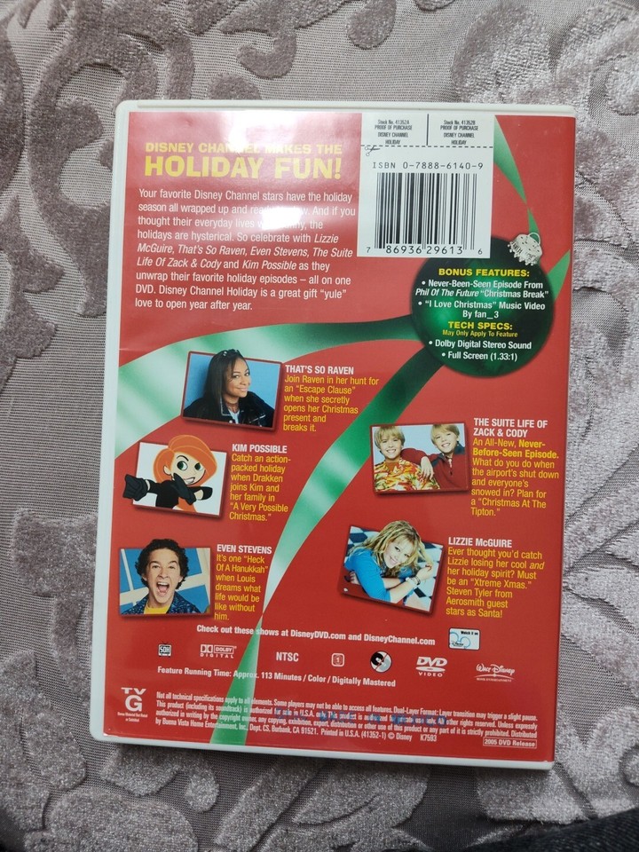 Disney Channel Holiday (DVD, 2005) 786936296136 | eBay