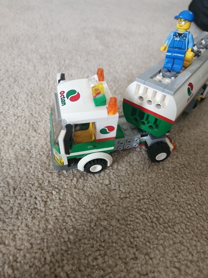LEGO City #3180 Octan Fuel Tanker Truck - No Manual/Box | eBay