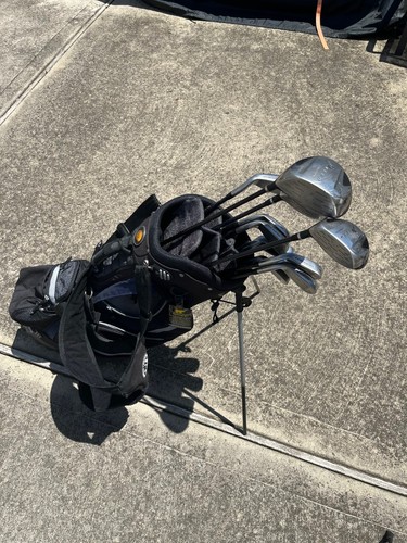 GOLDEN BEAR XS TECH GOLF 12 CLUB SET W/ SENIOR FLEX GRAPHITE SHAFTS ...