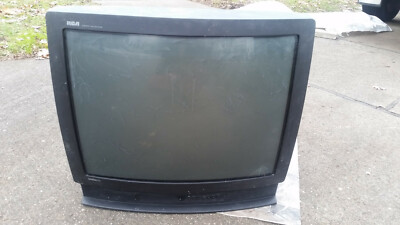 Vintage RCA ColorTrak Plus 27in CRT Color TV w A/V inputs F27636BC ...