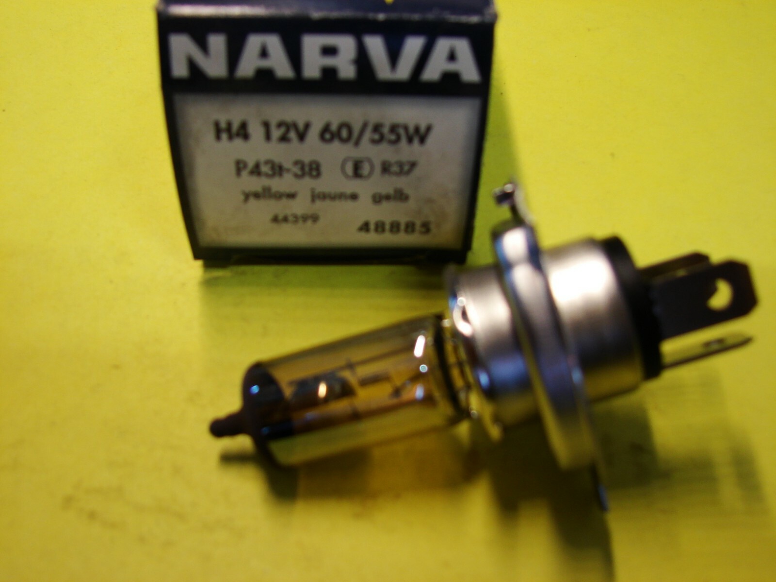 NARVA H4 12V 60/55W P43T -38 BL PK 1 HEADLIGHT BULB 48885 NEW FAST ...