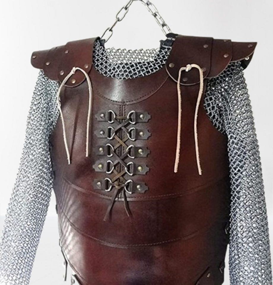 Medieval Leather Body Armor | Leather Armor | eBay