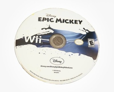 Nintendo Wii -Epic Mickey Game (Disc Only) | eBay