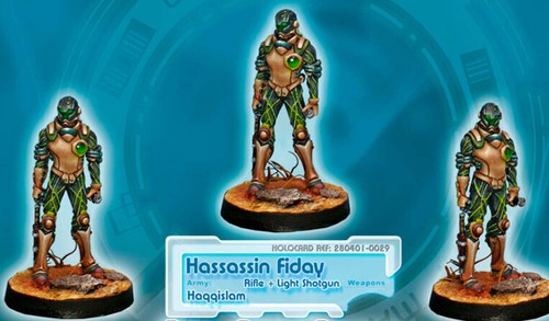 INFINITY Assembled Fidays Hassassin Fiday Haqqislam Corvus Belli vCB ...