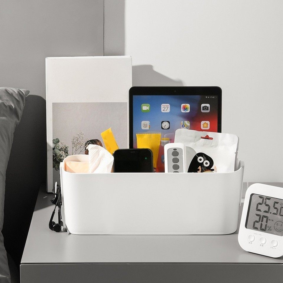 Bedside Shelf Bedside Storage Box Hanging Organizer Easy Access Neat ...