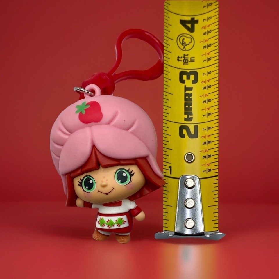 Strawberry Shortcake Scented Mini Doll Figure Bag Clip Keychain by ...