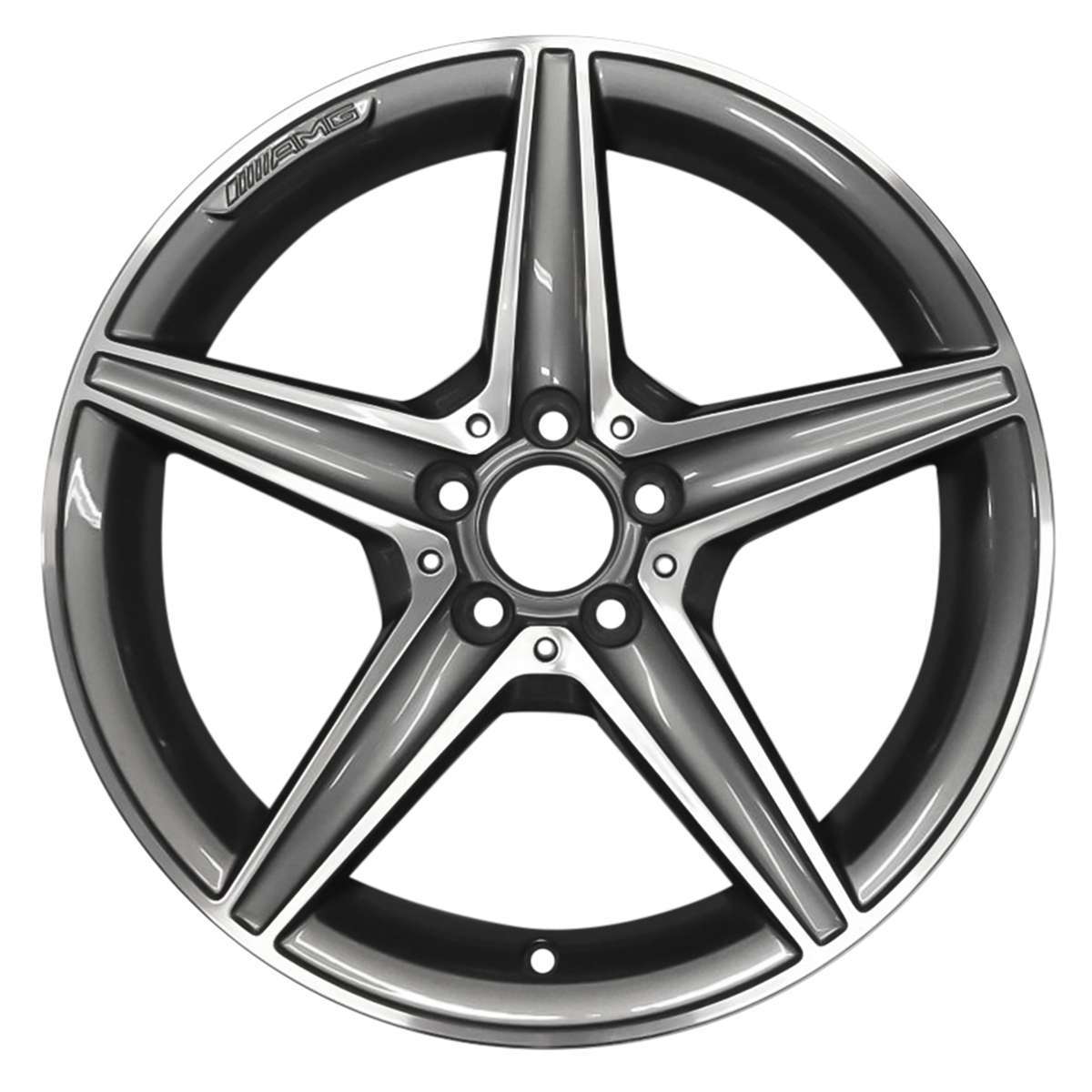 Mercedes C300 C300D C400 C43 C63 2014-2019 18" Rear OEM AMG Wheel Rim ...