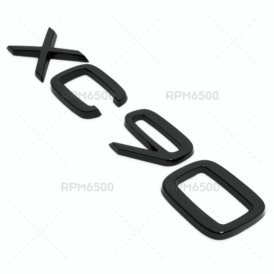 Volvo XC90 Rear Liftgate Letter Logo Badge Nameplate Emblem Sport Gloss ...