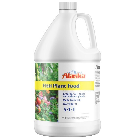 Alaska Fish Emulsion Fertilizer And Plant Food Organic 5-1-1 Fertilizer ...