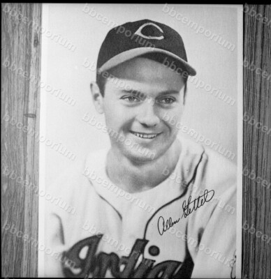 Al Gettel 1947 Indians Medium Frame Negative - Jim Rowe Archive T513 | eBay
