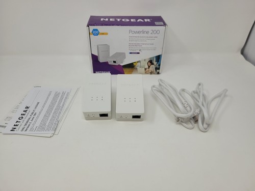 NETGEAR Powerline 200 Network Adapter Kit Model XAVD1301 | eBay