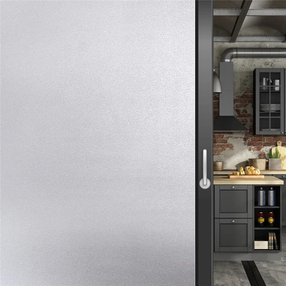 2/5M Roll Frosted Window Film PVC Self-adhesive·Privacy Glass Door ...