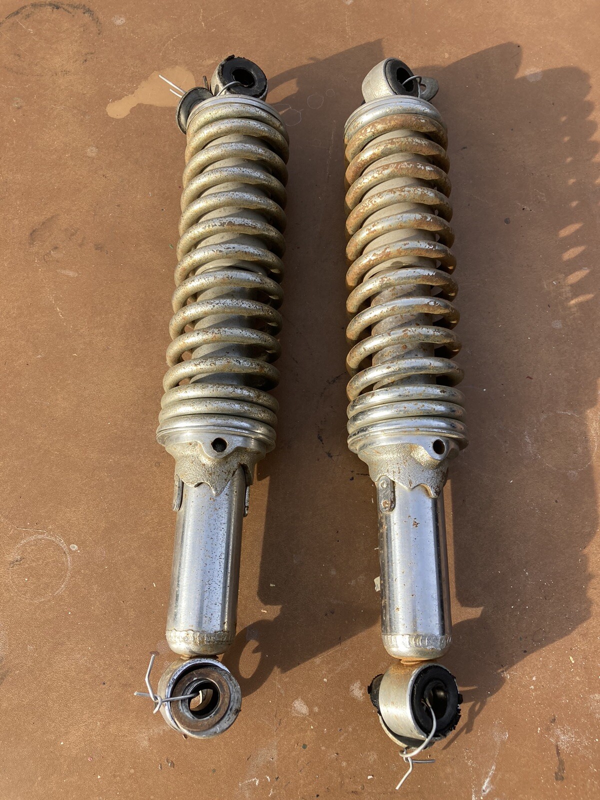67-69 Yamaha YR1 YR2 YR2c Yr3 Rear Shocks | eBay