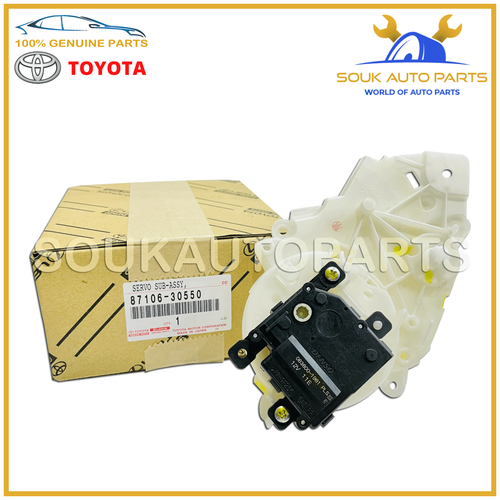 87106-30550 Genuine Toyota DAMPER SERVO SUB-ASSY, AIR CONDITIONER ...