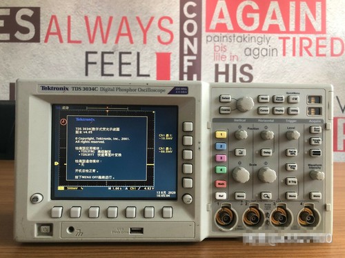 1pc Tektronix tds3034c Oscilloscope By DHL or EMS With warranty #G1377 ...