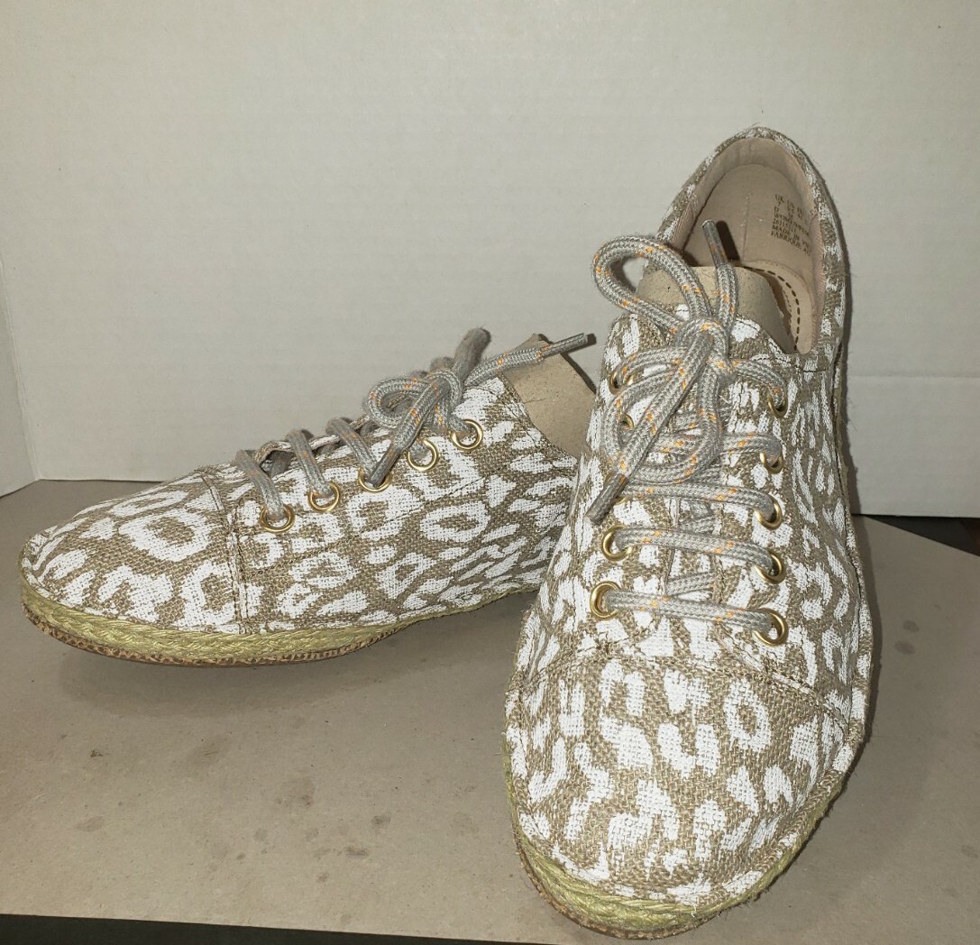 Clarks Espadrilles Leopard Animal Print Shoes Comfort… - Gem