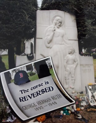 BOSTON RED SOX The Curse Is Reversed 8X10 Photo | eBay