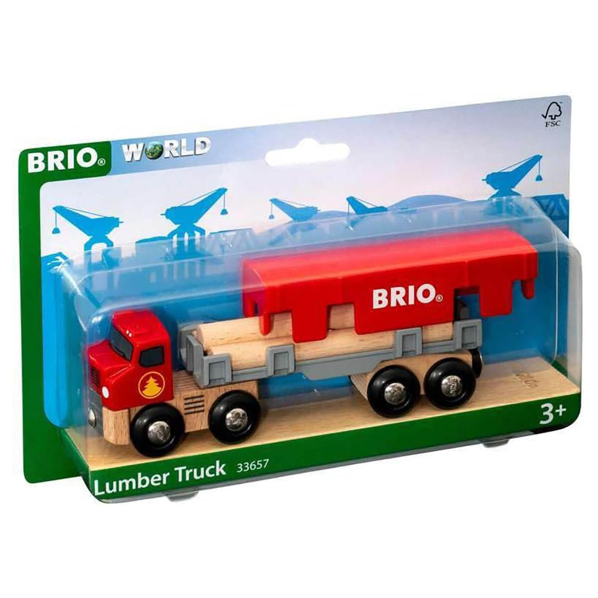 Wooden Train Set Brio Train BRIO World Lumber Truck - Wooden Toy Train ...