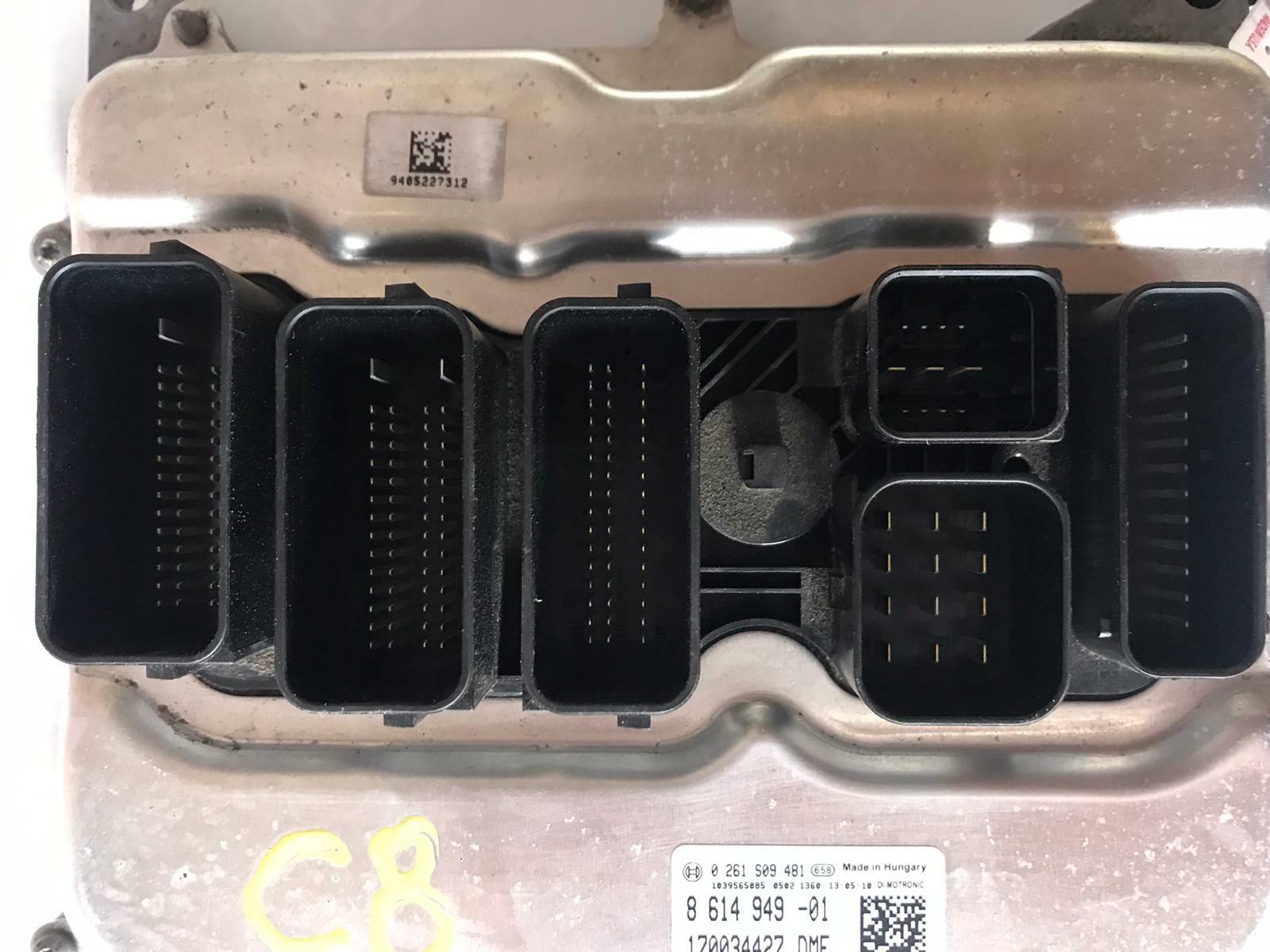 12-17 BMW 320i 328i F30 2.0 Engine DME ECU BDC Module Key Start Set N20 ...