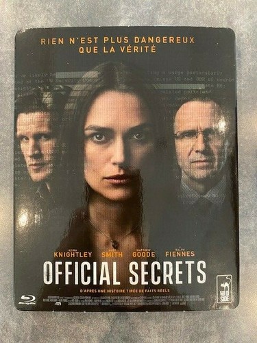 OFFICIAL SECRETS - KERA KNIGHTLEY et MATT SMITH - film en BLU-RAY zone ...