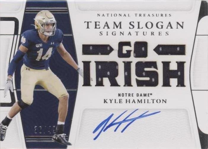 2022 Panini National Treasures Collegiate - Team Slogan Signatures Die ...